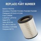 Air Filter Replace AF25435 8076195 RS3740 LAF5722 For 1998-2003 Volvo ...