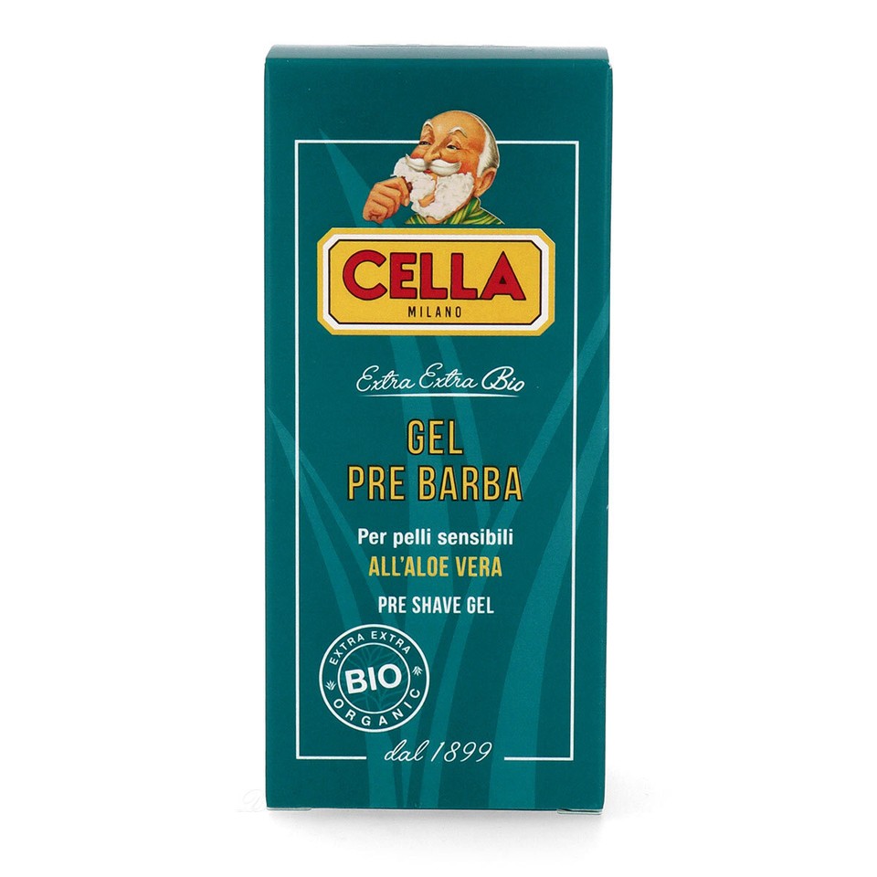 Cella BIO Pre Shave Gel mit Aloe vera 75 ml | eBay.de