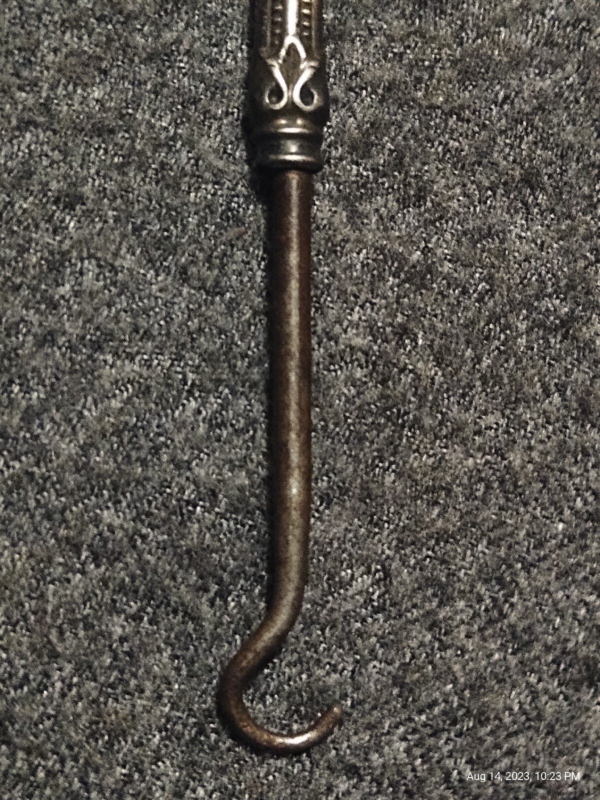 Antique Button Boot Hook Corset Lace Puller - Gem