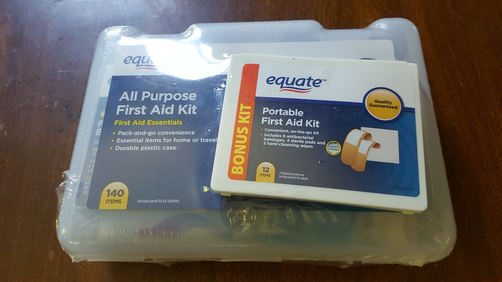 Equate All purpose First aid kit + bonus | eBay