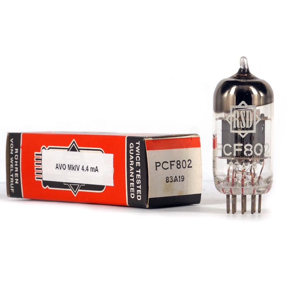 PCF802/9JW8 RSD NOS Tube Valve Röhre Lampe TSF Valvula Valvola 진공관 真空管 ...