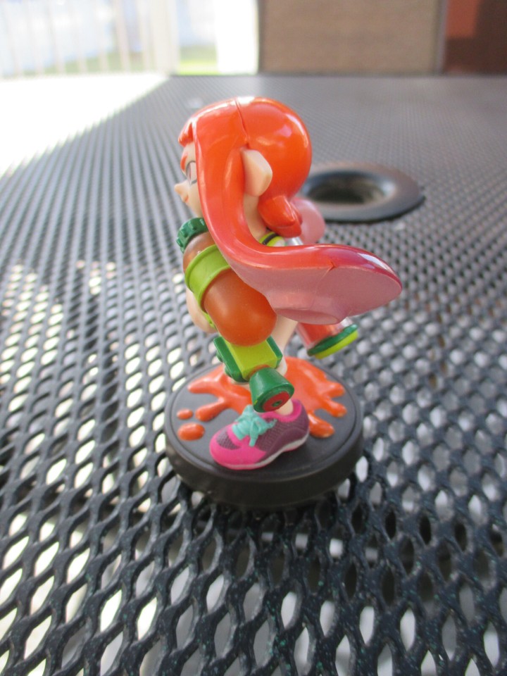 Nintendo Amiibo Figure - Splatoon 1 (Orange Inkling Girl) | eBay