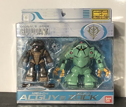 Acguy & Zock Aquatic Set Mobile Suit Gundam in Action Figure MSIA MIA ...