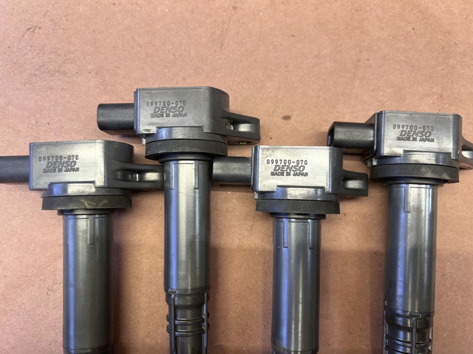 02 ACURA RSX Type-S Engine OEM Ignition Coil Pack Set x 4 Denso 099700 ...