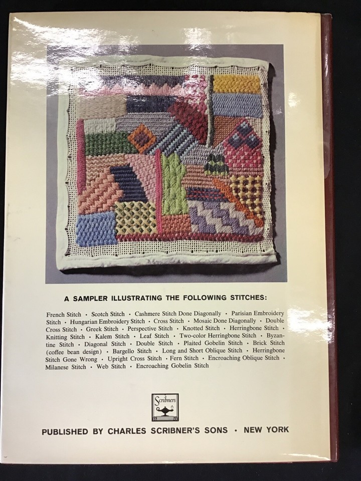 Needlepoint Hope Hanley 1964 History Stitches Designs | eBay