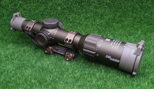 Sig Sauer TANGO6T DVO 1-6X24mm Riflescope FFP DWLR-556 Reticle, FDE ...