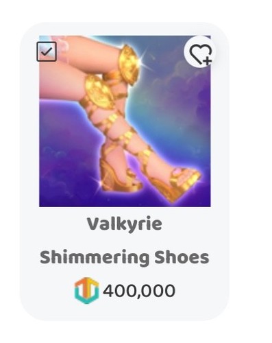 ~Roblox~Royale High~valkyrie heels-highest bidder!~ | eBay