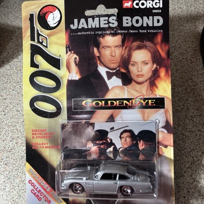 NEW - CORGI OO7 JAMES BOND Diecast Film Car - GoldenEye Aston Martin ...