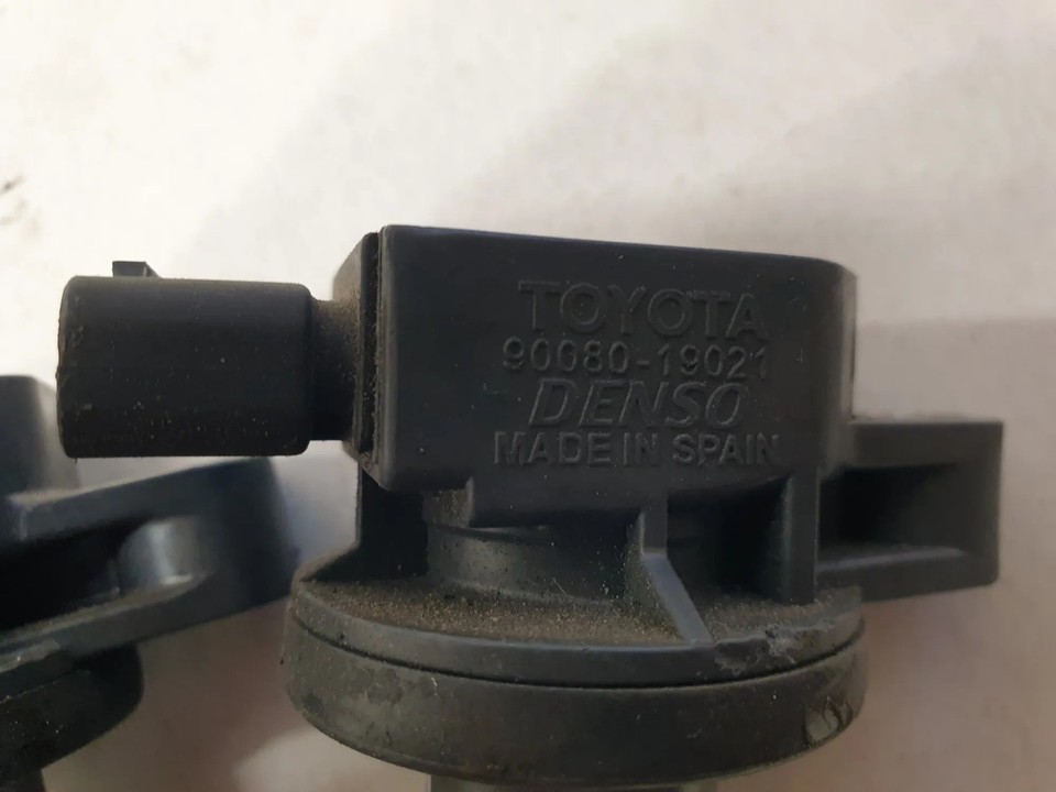 TOYOTA YARIS P1 High Voltage Ignition Coil Kit 90080-19021 1.50 Petrol ...