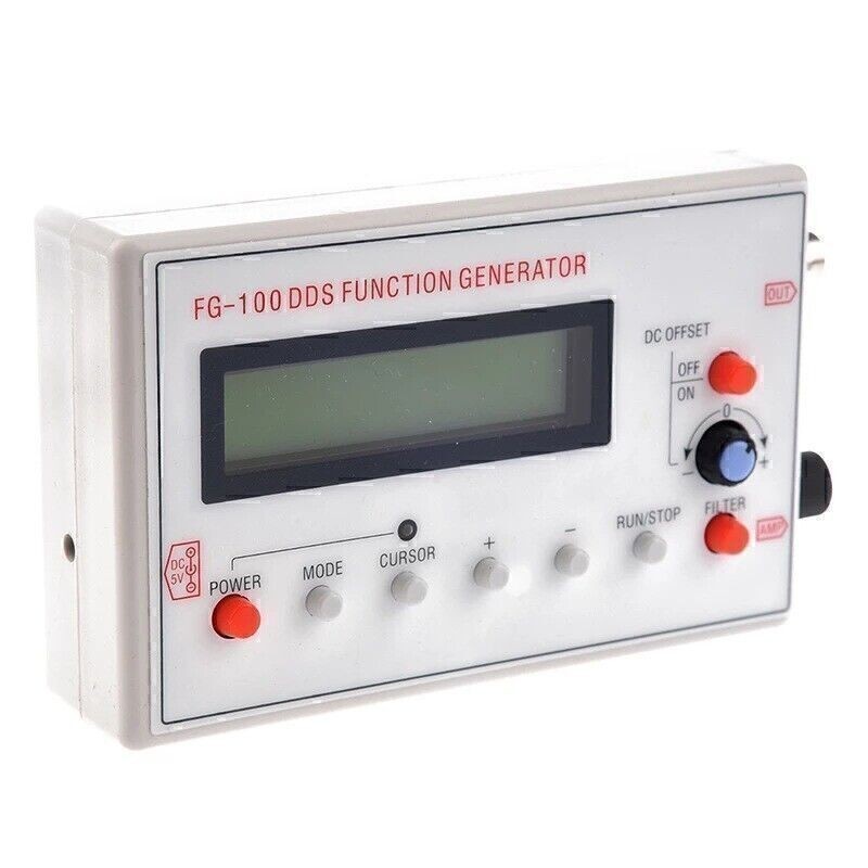 Portable DDS Function Signal Generator Sine Triangle Square Wave 1Hz To ...