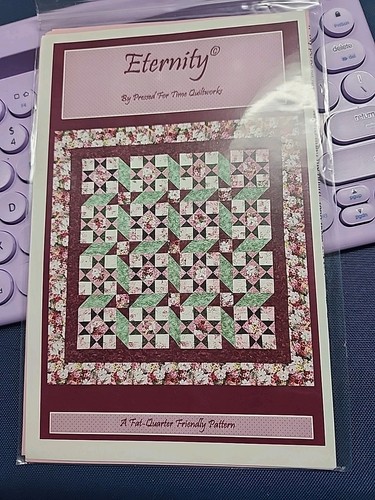 Pieced Quilt Pattern Eternity by Pressed for Time Quiltworks 61"x61 ...
