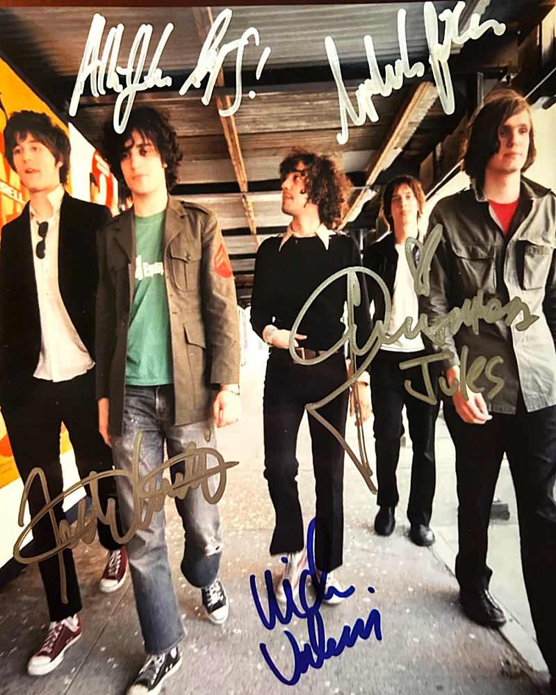 THE STROKES BAND SIGNED REPRINT ROCK AUTOGRAPHS 8"x10" Photograph | eBay