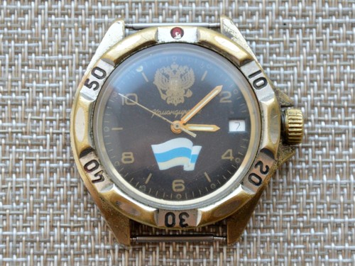 Watch USSR Commander Military Soviet Komandirskie Vostok Wostok Rare ...