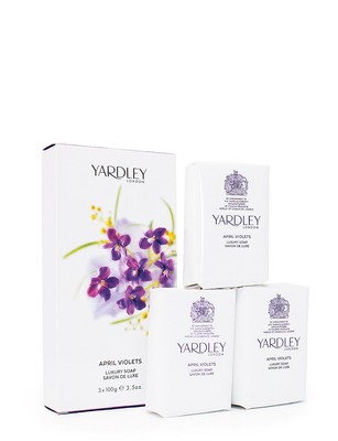 Yardley April Violets Soap Set | eBay