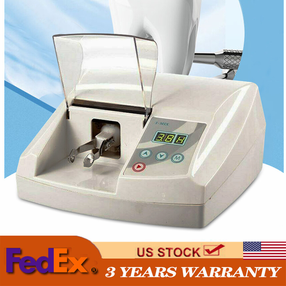 Amalgama Dental Dental Digital Amalgamator Amalgam 35W Capsule Mixer High Speed Lab Unidad ...