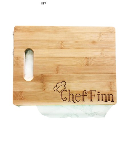 Personalized Chef Bamboo 8.5”x11” Cutting Board | eBay