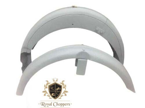 FIT FOR MATCHLESS FRONT & REAR MUDGUARD RAW STEEL | eBay