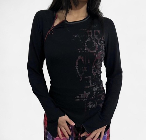 Cop Copine 2000s Y2k subversive punk vintage top | eBay