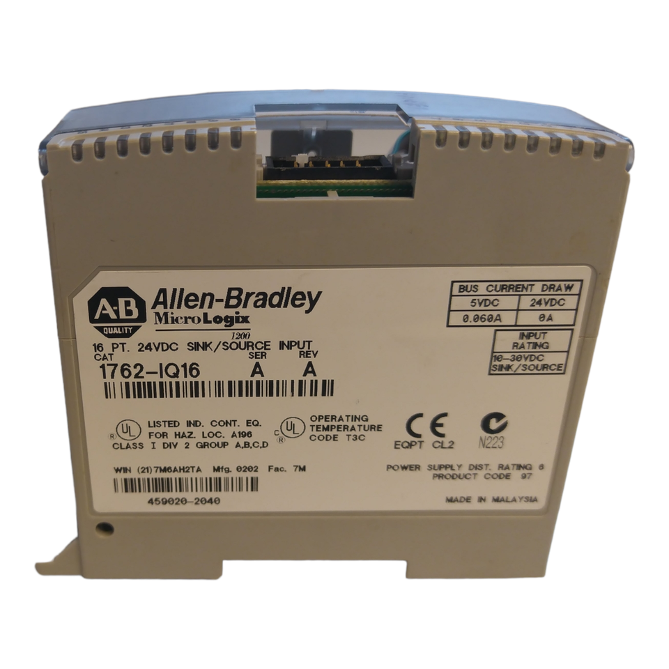 AB Input Module 1762-IQ16 | eBay