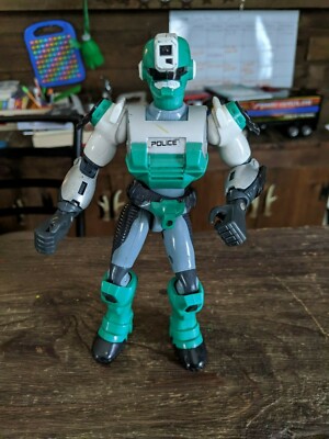 1988 Toho Takara Zap Power Force Green Police Destron 8" Action Figure ...
