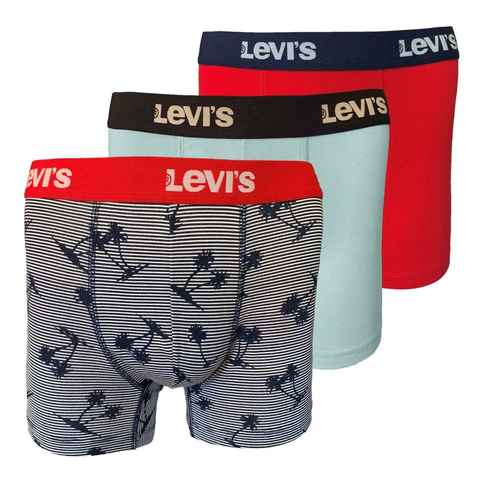 Levis Multi Packs of 2 3 4 6 or 7 Boxers or Trunk Shorts VALENTINES ...