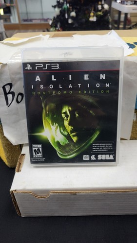 CIB ALIEN ISOLATION NOSTROMO EDITION PS3 SONY PLAYSTATION 3 VIDEO GAME ...