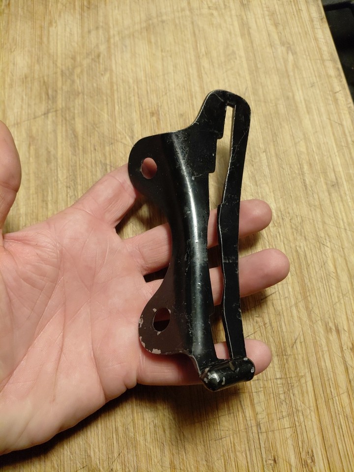 Original Harley 37-38 40-46 Tank Shift Gate 4 Speed Knucklehead ULH ...