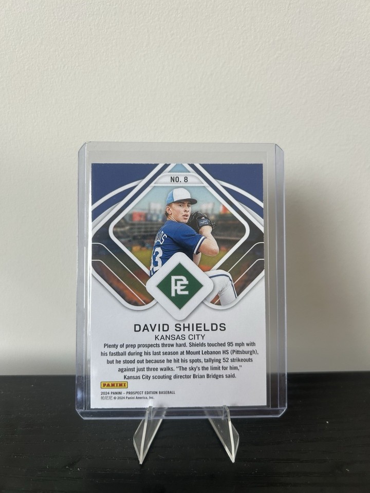 2024 Panini Prospect Edition - Aces Kansas City Royals #8 Blue /99 (RC ...