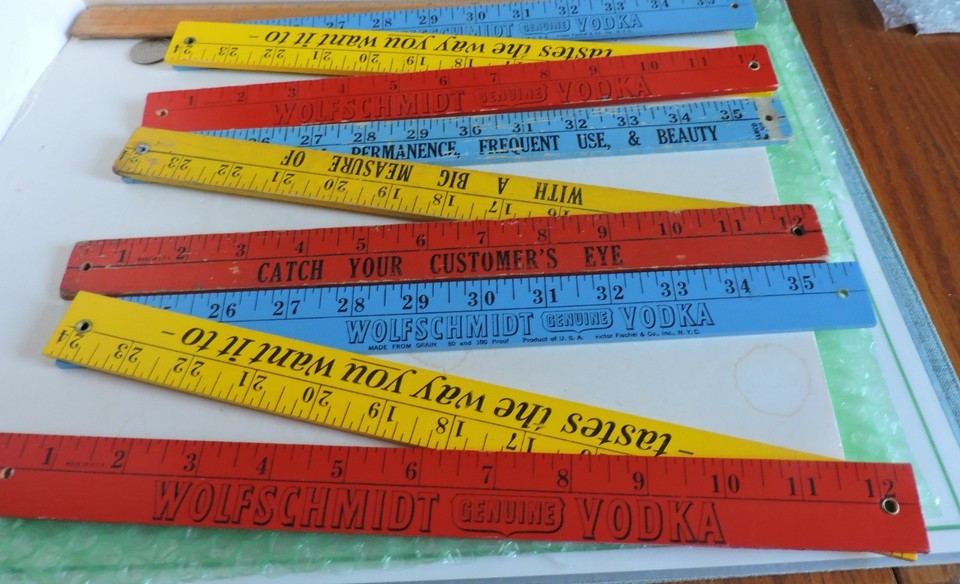 Tri-fold Yardstick/Rulers 36” Qty 3 (2 Wolfschmidt ) USA Vintage 28 | eBay