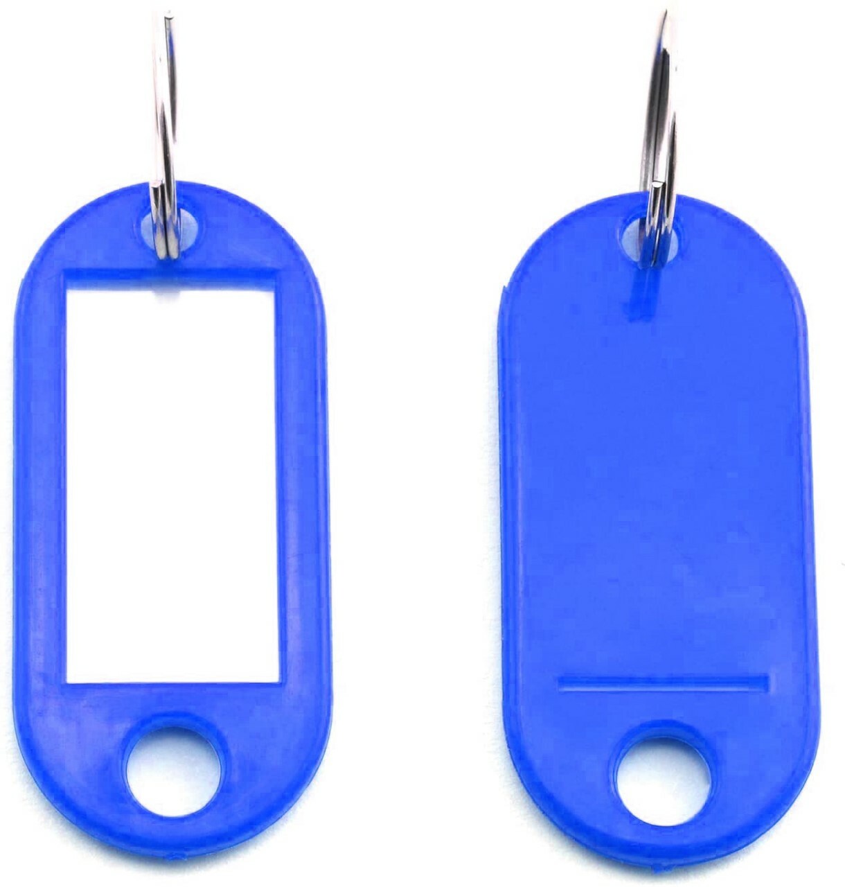 VAN DER LINN PLASTIC KEY TAGS KEYRING ID LABEL FOB CHOOSE YOUR OWN ...