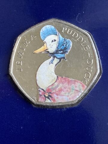 Coin Shop Treasures Beatrix Potter 50p Coins Peter Jemima Full Sets ...