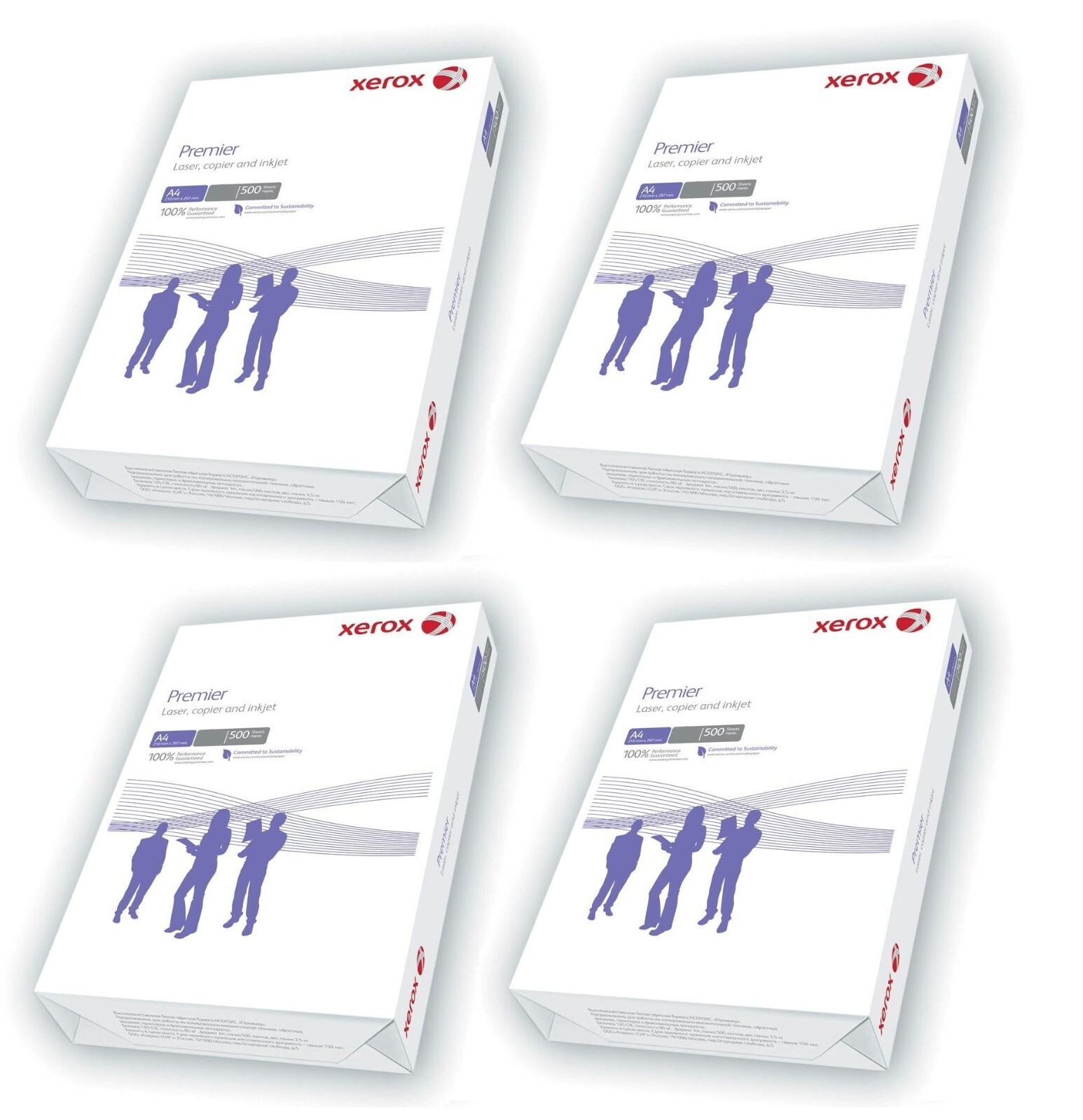 XEROX PREMIER WHITE A4 PRINTER PAPER HIGH PERFORMANCE FOR INKJET ...