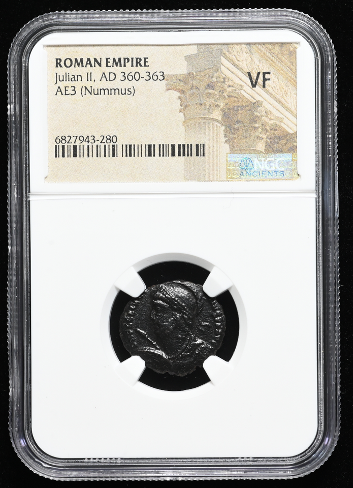 ROMAN EMPIRE. Julian II "The Apostate" AD 360-363. Æ3, NGC VF | eBay