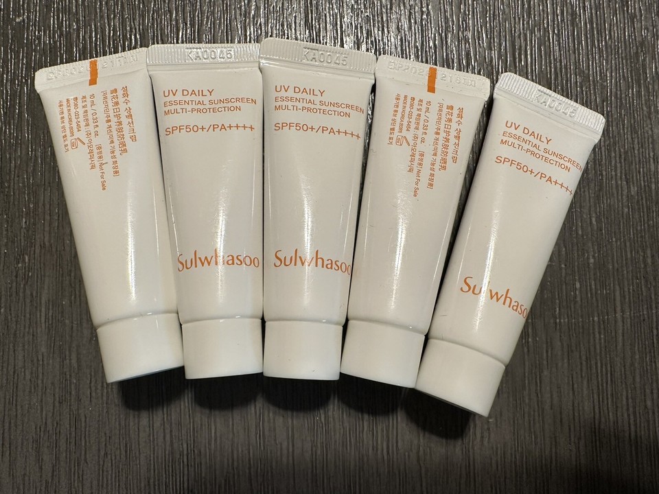 New Sulwhasoo UV Daily Essential Sunscreen SPF50+ 50mL 5 layer ...