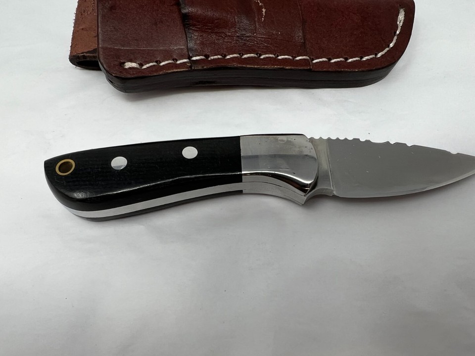 GCS handmade Custom Knife with Leather Sheath Fast Free Shipping! | eBay