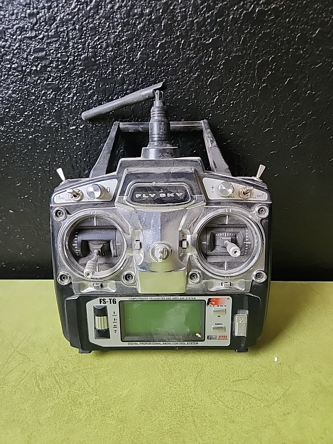 Flysky FS-T6 High Precision 2.4G 6 Channel Radio Controller Transmitter ...