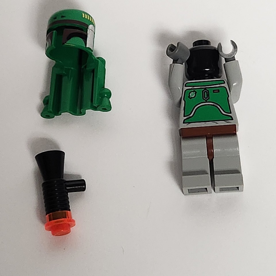 Lego Star Wars Classic Boba Fett Minifigure 4476 7144 3341 Bounty ...