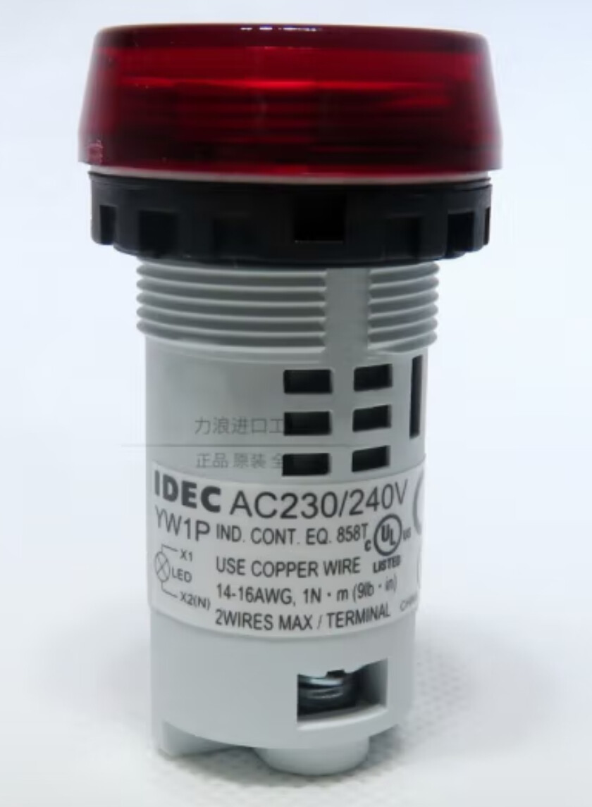 IDEC Indicator lamp Signal lamp AC220V YW1P-1BUQM3R | eBay