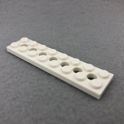 LEGO 3738 White Technic, Plate 2 x 8 with 7 Holes (x1) | eBay