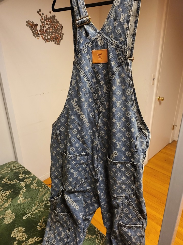 Louis-Vuitton x Supreme Overalls | eBay