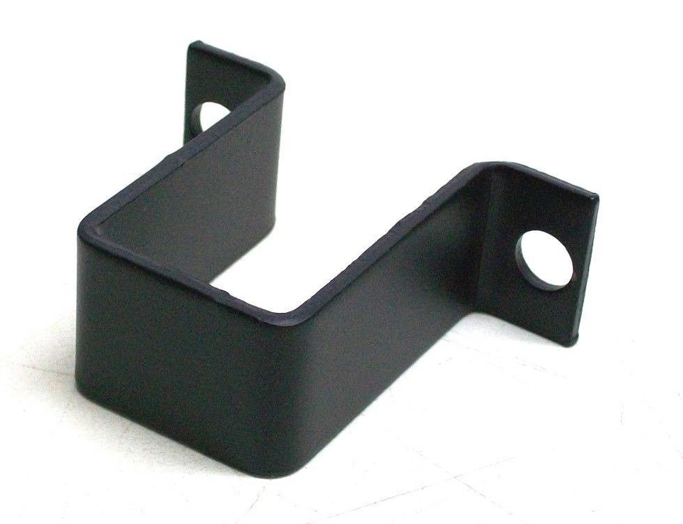 12 PACK! BLACK STEEL SUPPORT STANDOFF FURNITURE 1-1/4" U BRACKET LEG ...