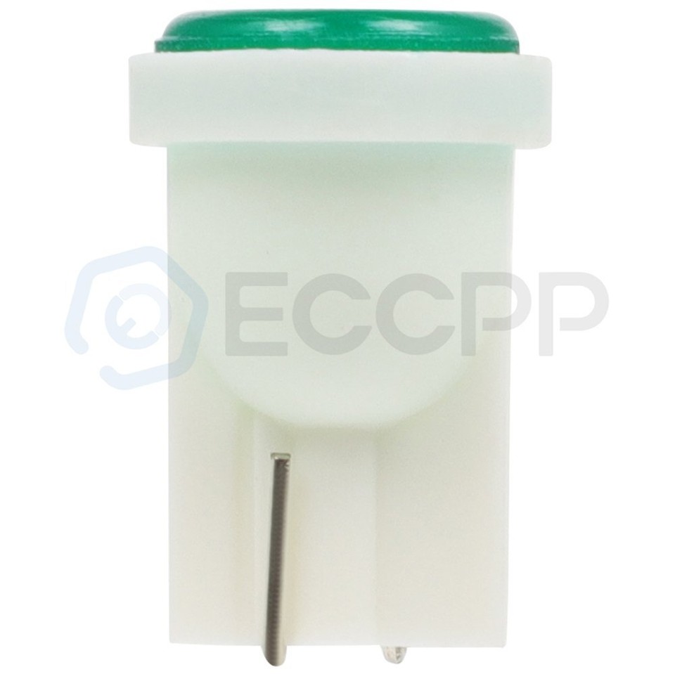 20x T10 Green COB LED Bulbs Instrument Panel Light Twist Lock Socket ...