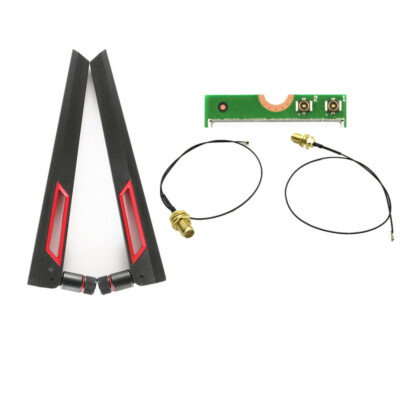 Antennas cable set ASUS AC88U 8Dbi Antenna f Intel 9260 AX200 NGFF M.2 ...