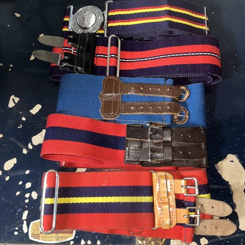 British Army Stable Belts Job Lot | eBay UK