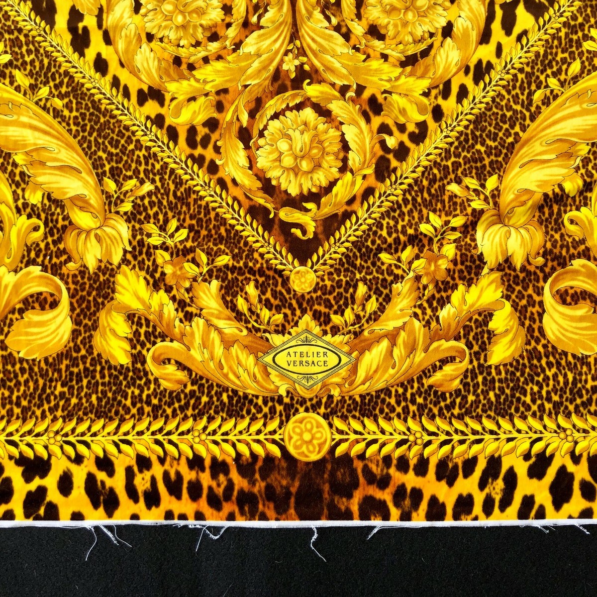 Tessuto Modello Versace Versace Jeans Couture Pantaloni Di Tessuto
