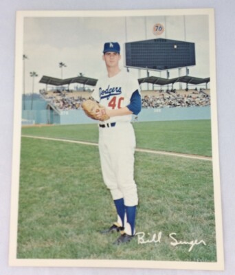1972 Los Angeles Dodgers Team Issue Color Premium Photo-Bill Singer | eBay