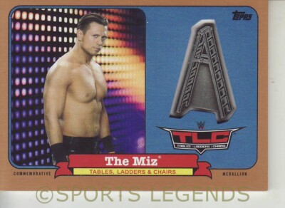 2018 WWE Heritage TLC Miz medallion relic /99 | eBay