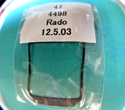 RADO CASE BACK GASKET FACTORY FOR MED SQUARE PART # 47.4498 25.7X20.2X0 ...