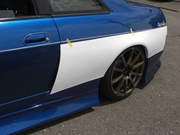 Fender Flare for Nissan Skyline 2dr Coupe R33 GTST ECR33 rear widebody ...