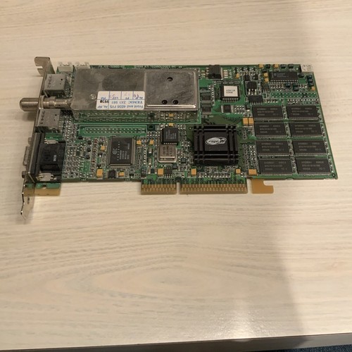 ATI 109-52900-02 AIW128 52908 Rage 128 VGA CATV A/V AGP Graphics Video ...